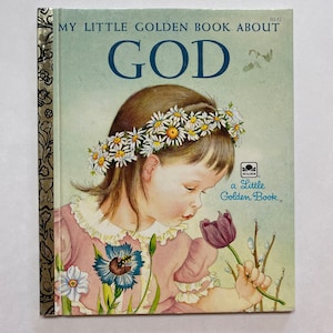 My Little Golden Book About God Kids Children Hardcover Book Jesus ...