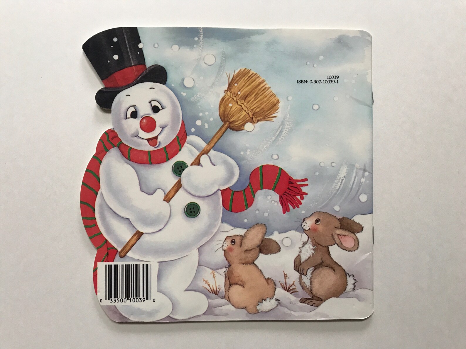 1990 Frosty the Snowman Book Soft Cover Kids Children Cute | Etsy