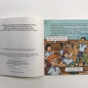 The Magic School Bus Butterfly and the Bog Beast 1996 Scholastic 90s ...