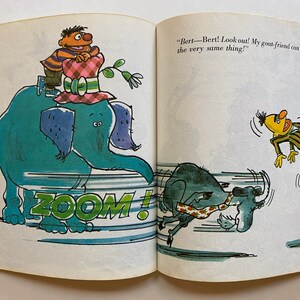 1972 Bert’s Hall of Great Inventions Little Golden Book Muppets Sesame ...