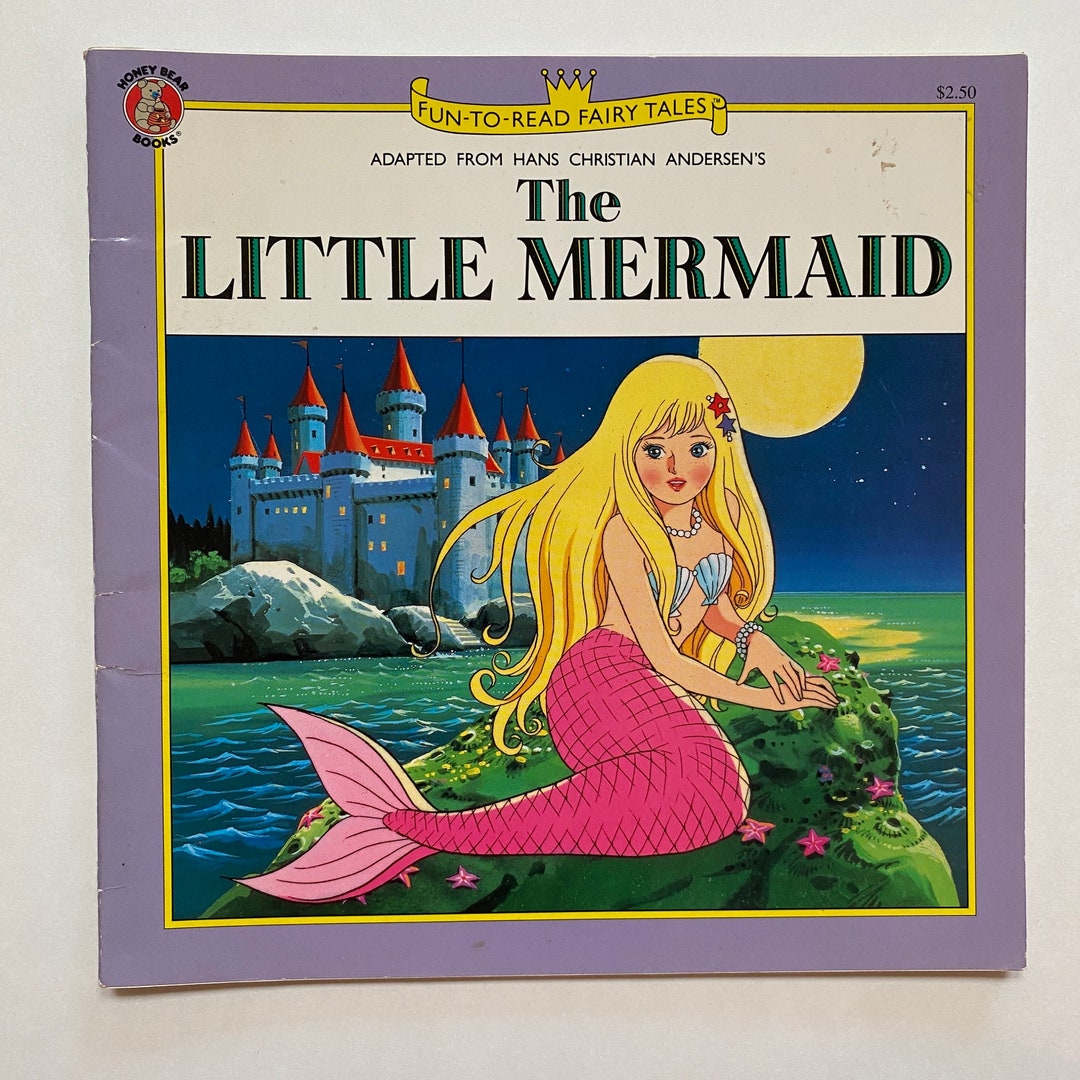 The Little Mermaid Fun to Read Fairy Tales Honey Bear Books - Etsy