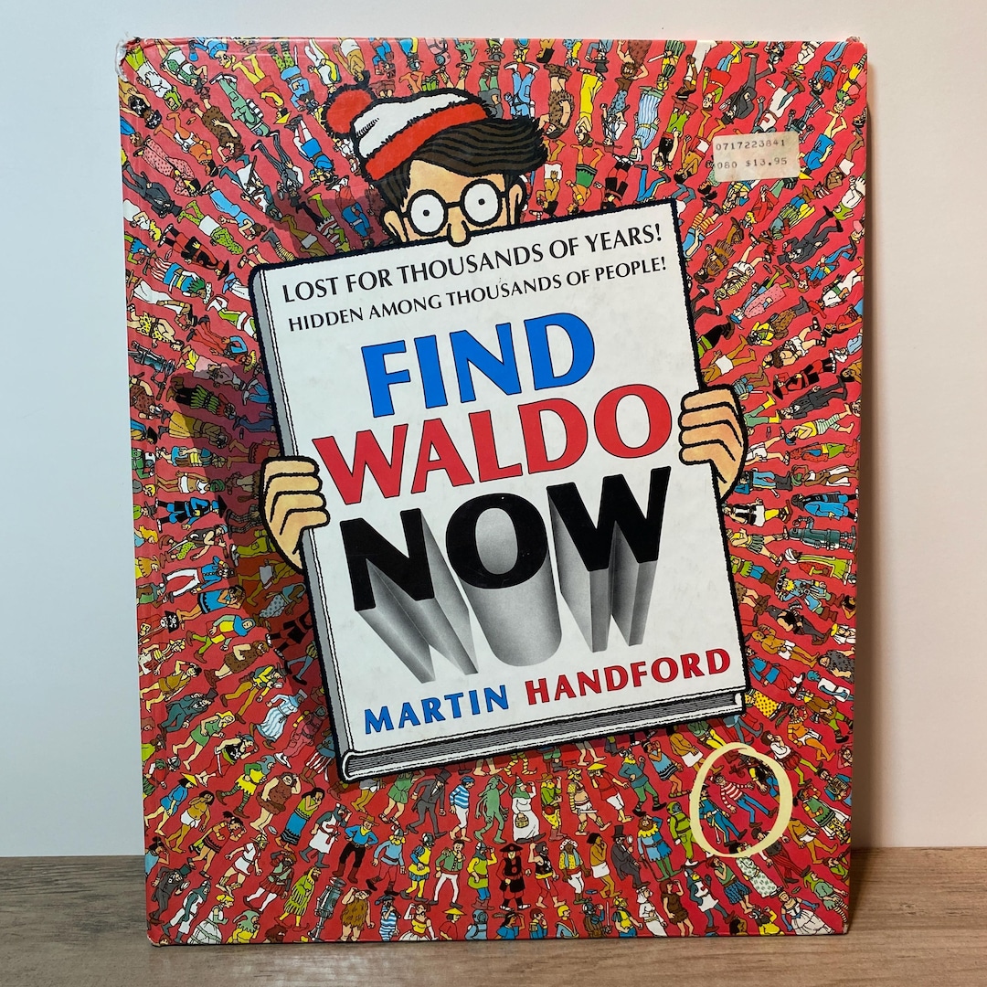1988 Find Waldo Now - Where’s Waldo Jumbo Hardcover - Look and Find ...