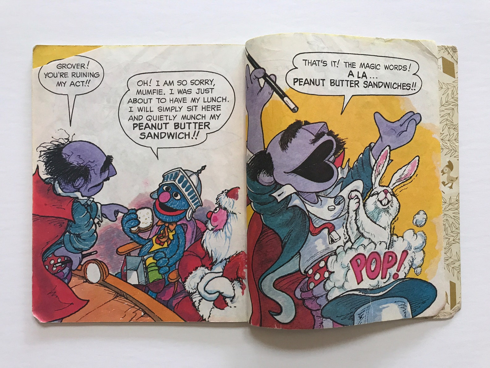 1979 the Amazing Mumford Forgets the Magic Words Little Golden Book ...