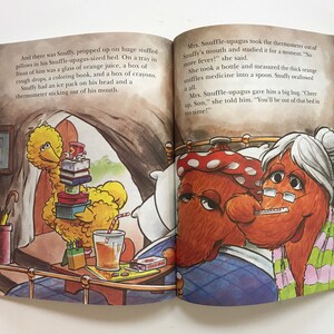 1988 the Day Snuffy Had the Sniffles Little Golden Book Kids Children ...