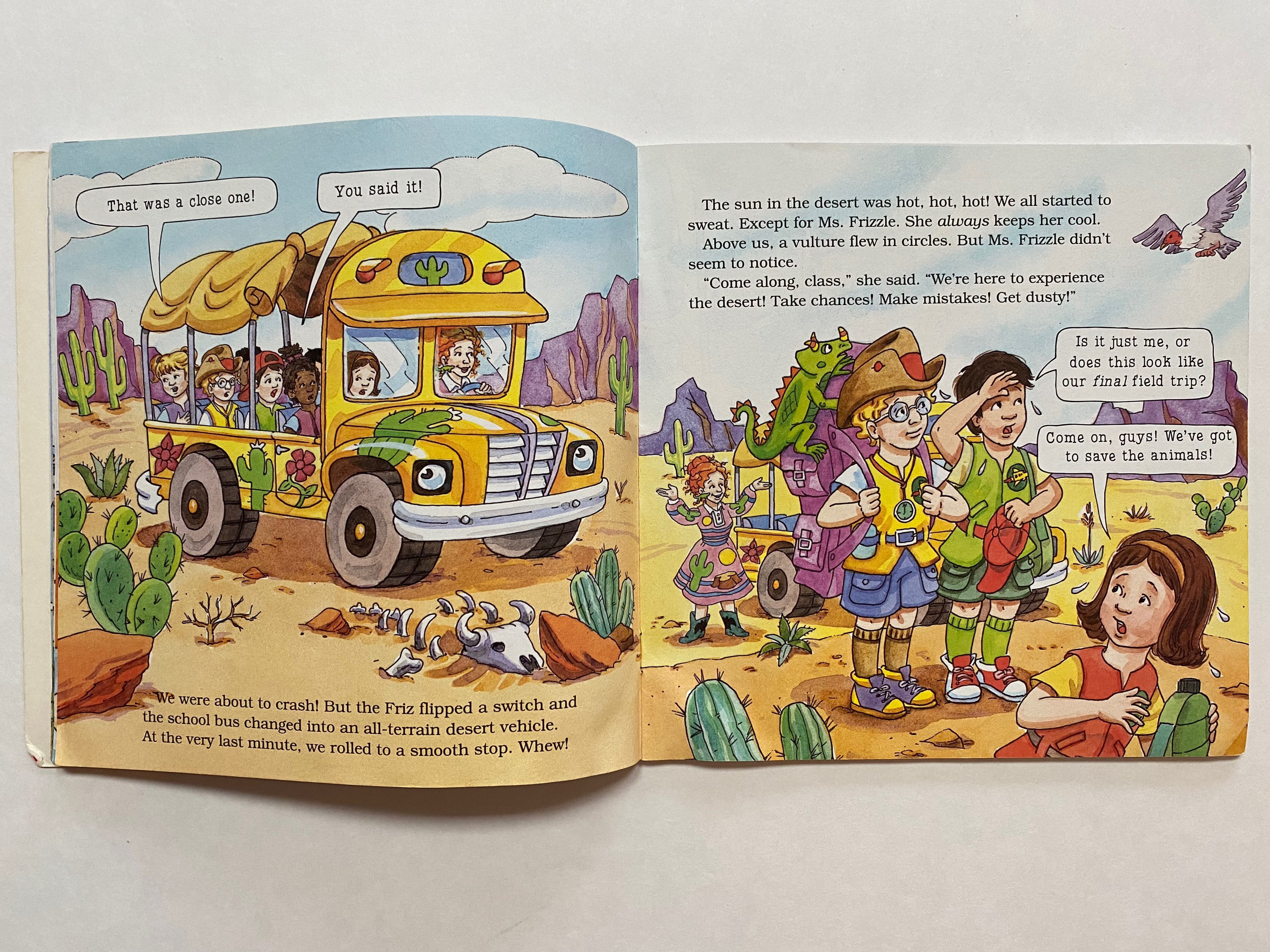 Magic School Bus Cartoon Animals