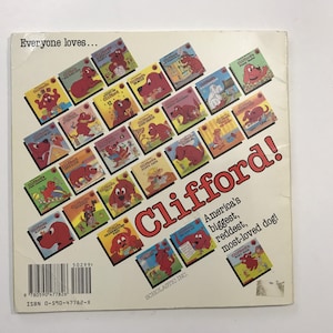 Cliffords Happy Easter Book 1994 Kids Children Reading Story Cute Big ...