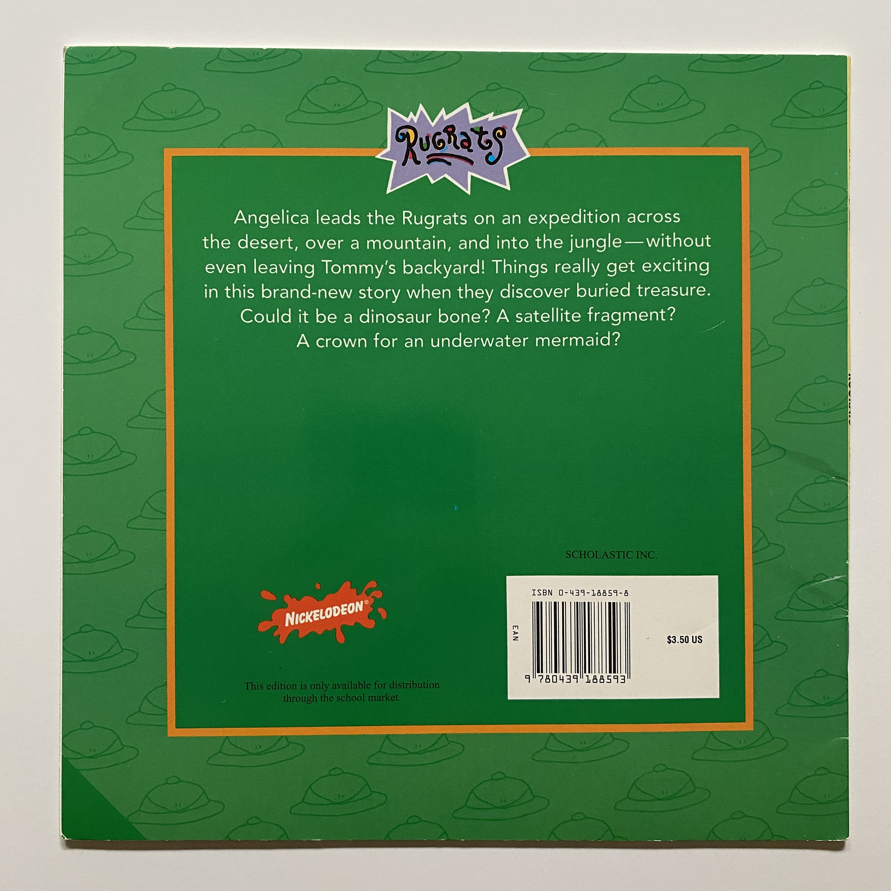 Rugrats Backyard Book Random House Children's Books