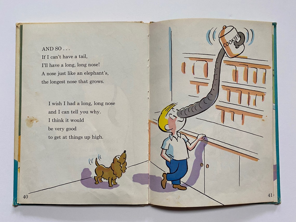 1965 I Wish That I Had Duck Feet Book by Theo Lesieg Hard Cover Kids ...