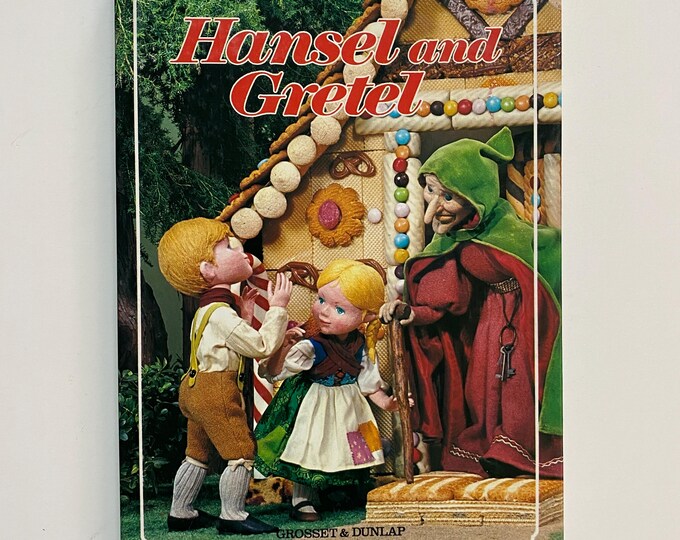 Hansel and Gretel Puppet Storybook Hardcover Board Book 1970 Izawa ...
