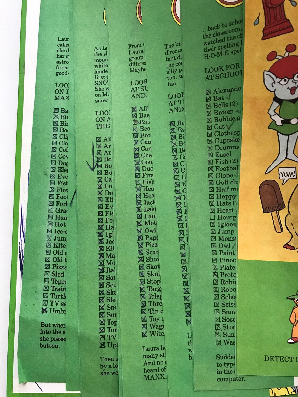 1990 Where Are They Look for Laura Fun Search and Find Kids - Etsy