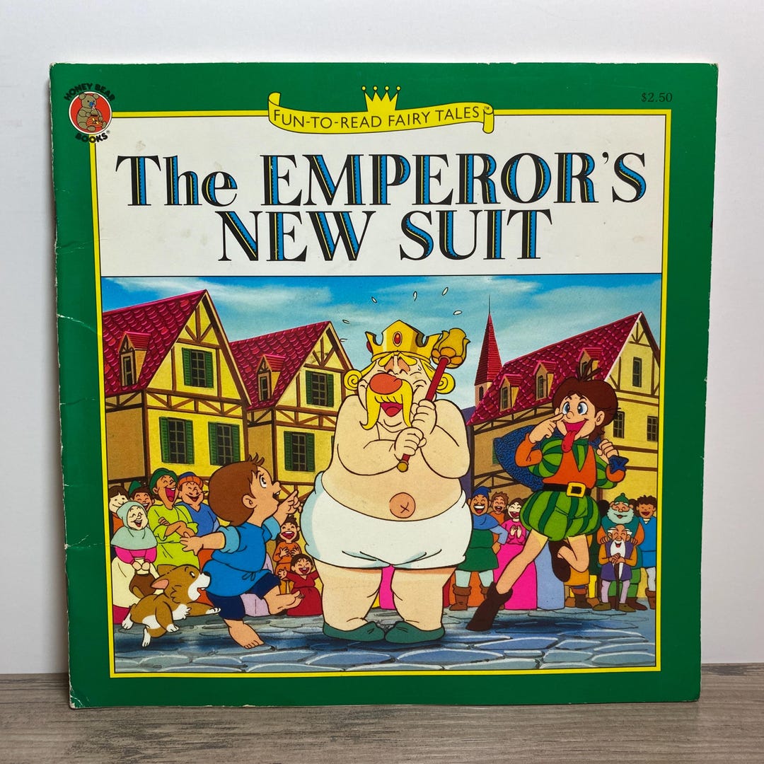 The Emperor's New Suit Fun to Read Fairy Tales Honey Bear Books 1994 - Etsy