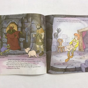 1985 Taran and the Magic Cauldron the Magic Sword Kids Picture Story ...