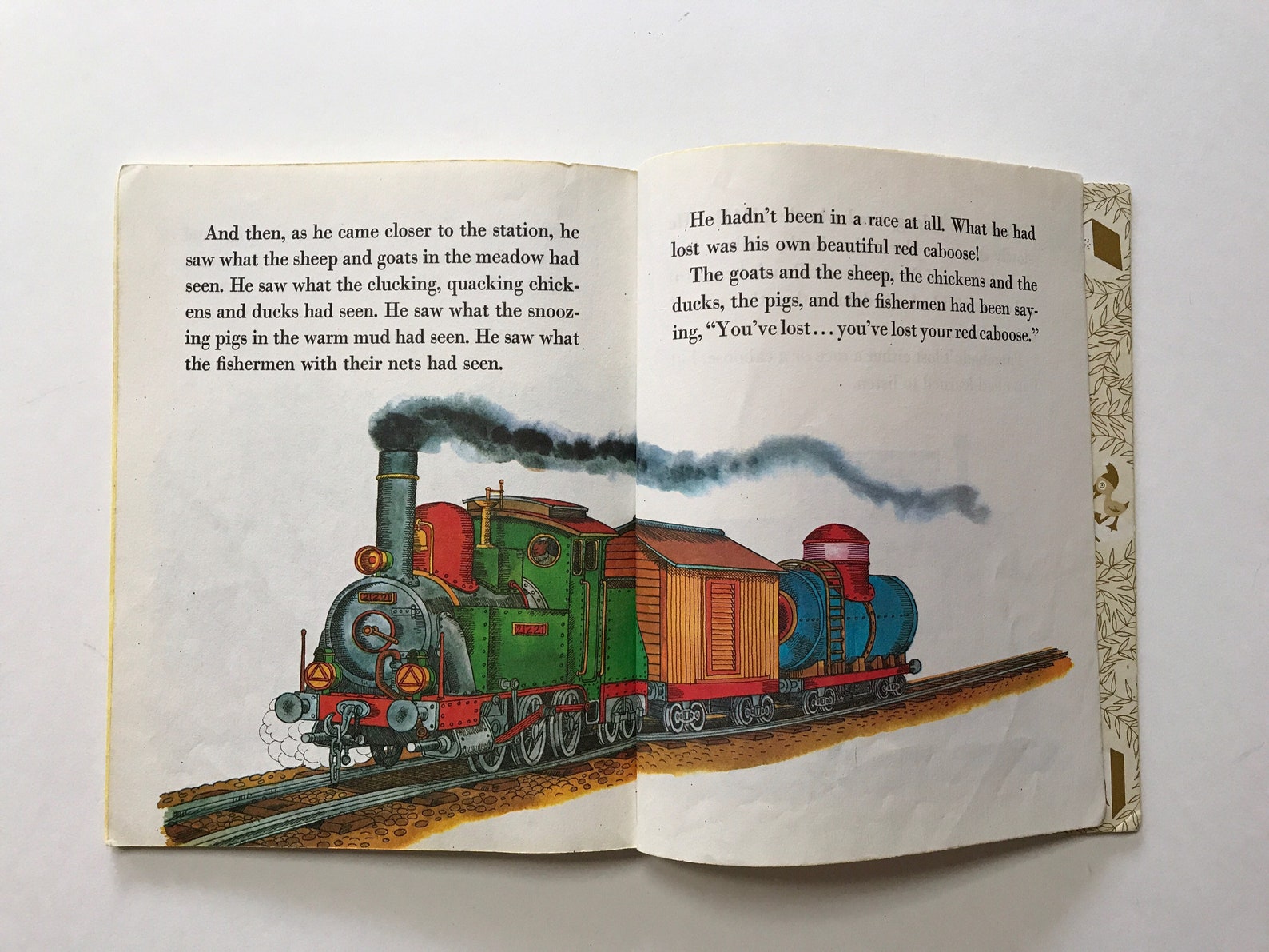 1975 Pano the Train Little Golden Book 70s Kids Hard Cover | Etsy