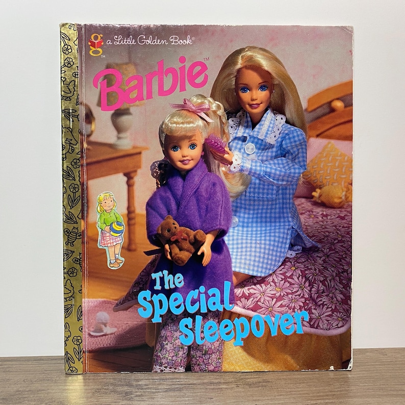 1997 Barbie Stacie the Special Sleepover Little Golden Kids Book - Etsy