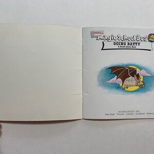 The Magic School Bus Going Batty 1996 Scholastic 90s Kids Reading ...