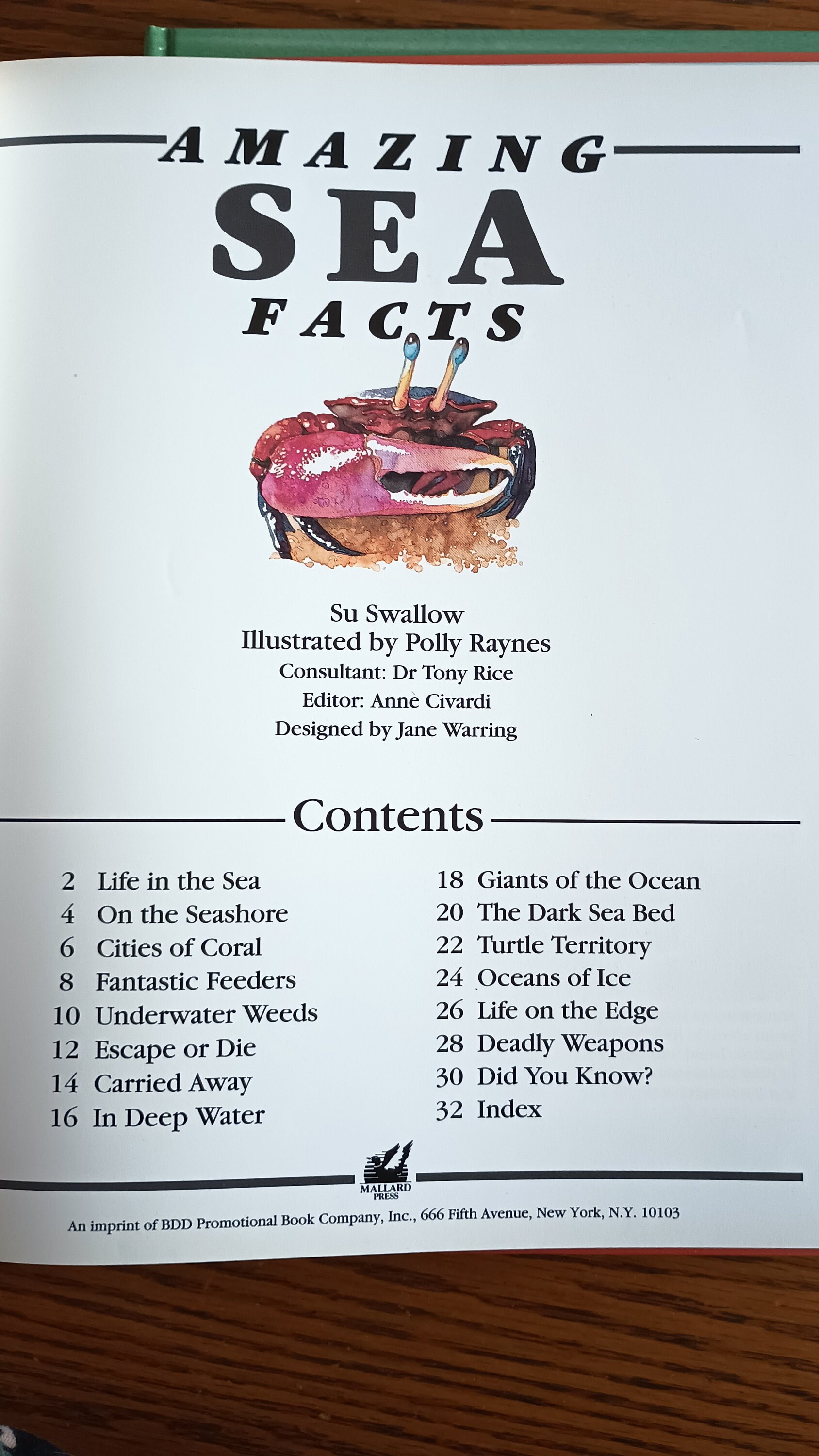 Amazing Sea Facts, Amazing Bird Facts, Su Swallow, Anita Ganeri ...