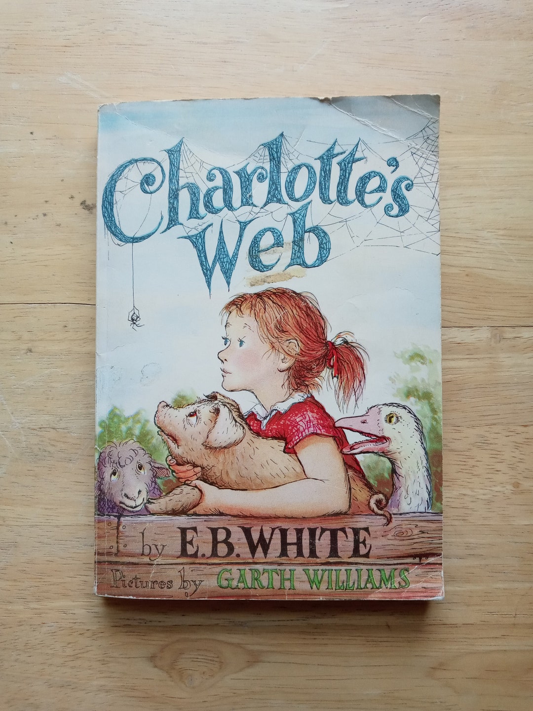 Charlotte's Web, E.B. White, 1952, Paperback - Etsy