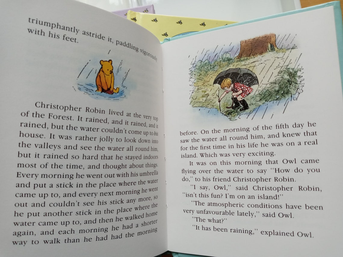 Winnie the Pooh Read Aloud Collection Volume 1 A. A. Milne - Etsy