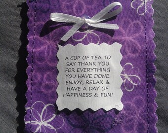 Tea party poem | Etsy