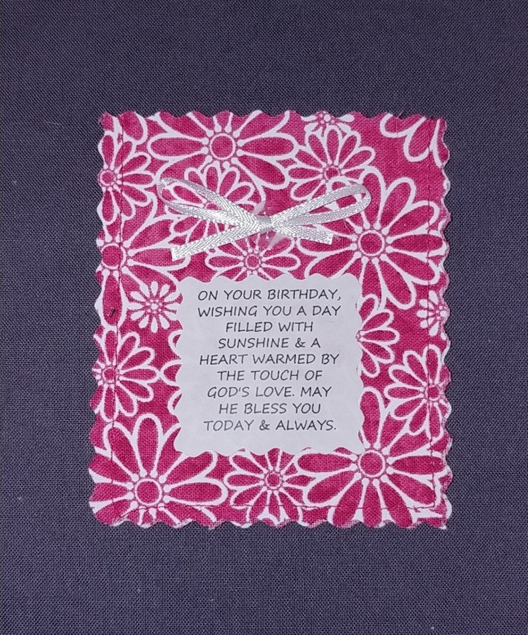 Birthday Religious Friendship Tea Pouch, Poem & Tea Bag - Etsy