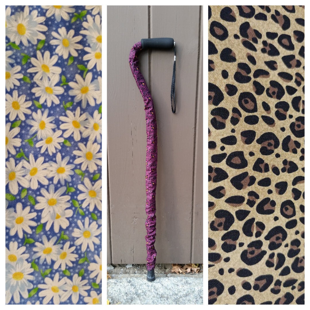 Cane Sock/walking Cane Cover/cane Sleeve/decorative Cane Cover/mobility ...