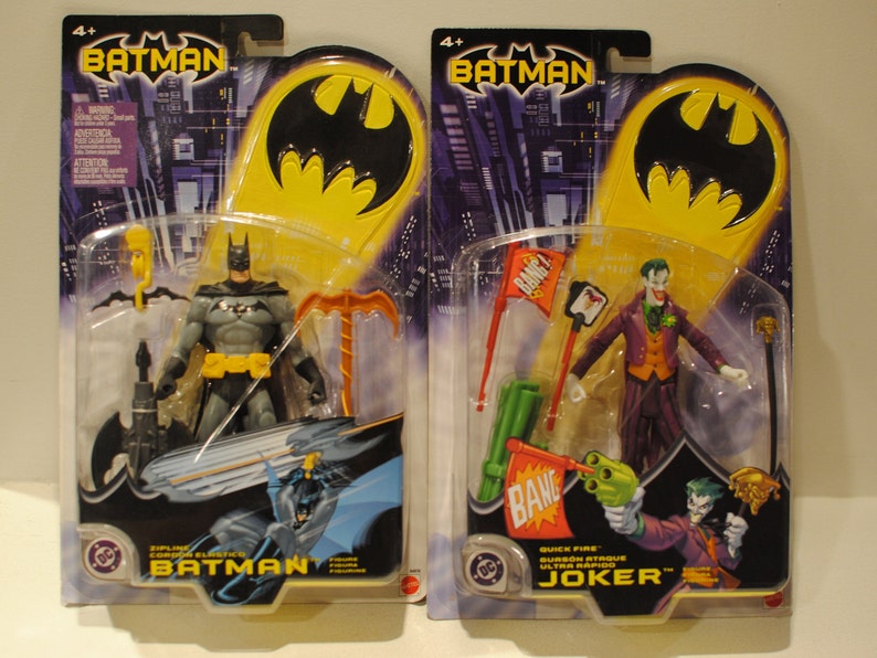 Batman & Joker Action Figure Set - Etsy