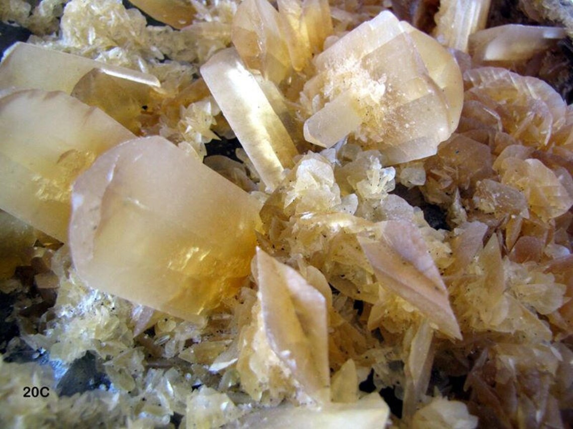 GOLDEN SELENITE Cluster From Peru FREE Shipping Healers Stone Healing ...