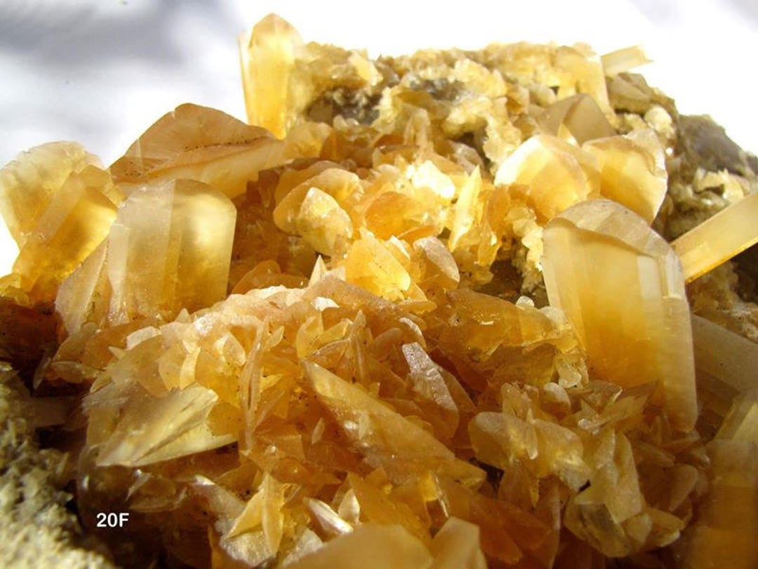 GOLDEN SELENITE Cluster From Peru FREE Shipping Healers Stone Healing ...