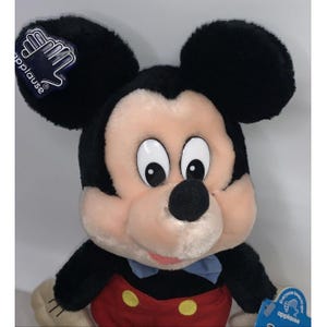 Vintage Applause Disney's Mickey & Pals Stuffed Plush 9" Mickey Mouse ...