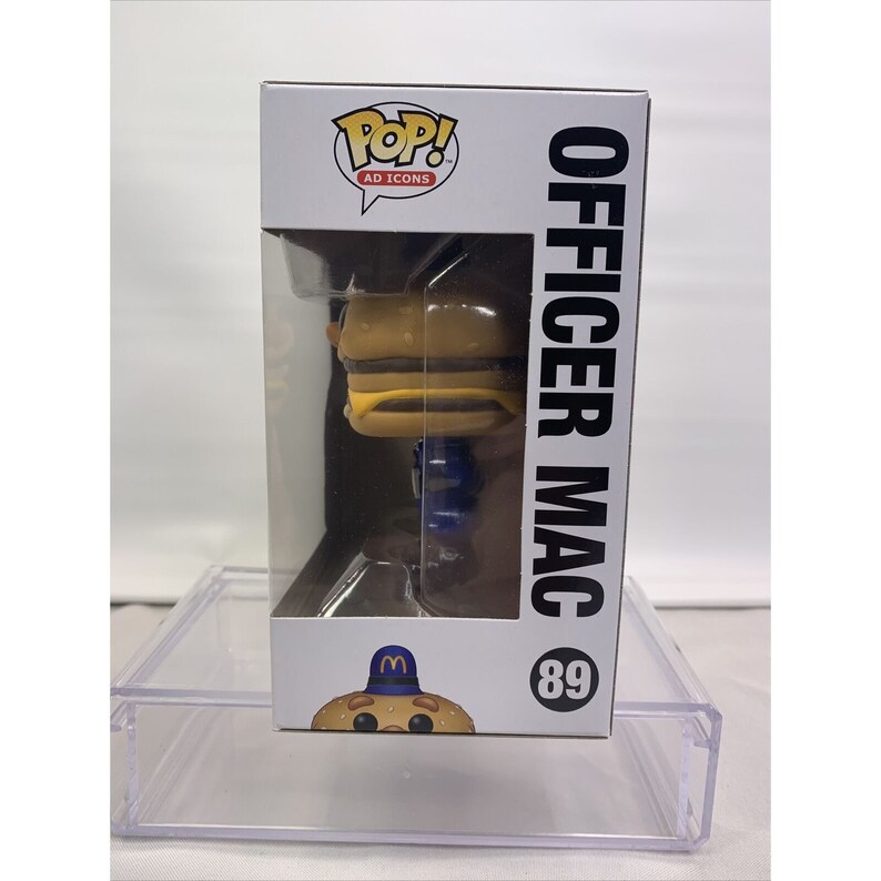 Funko Pop! Ad Icons: Mcdonald's - Officer Mac #89 -vinyl Figurine F14 ...