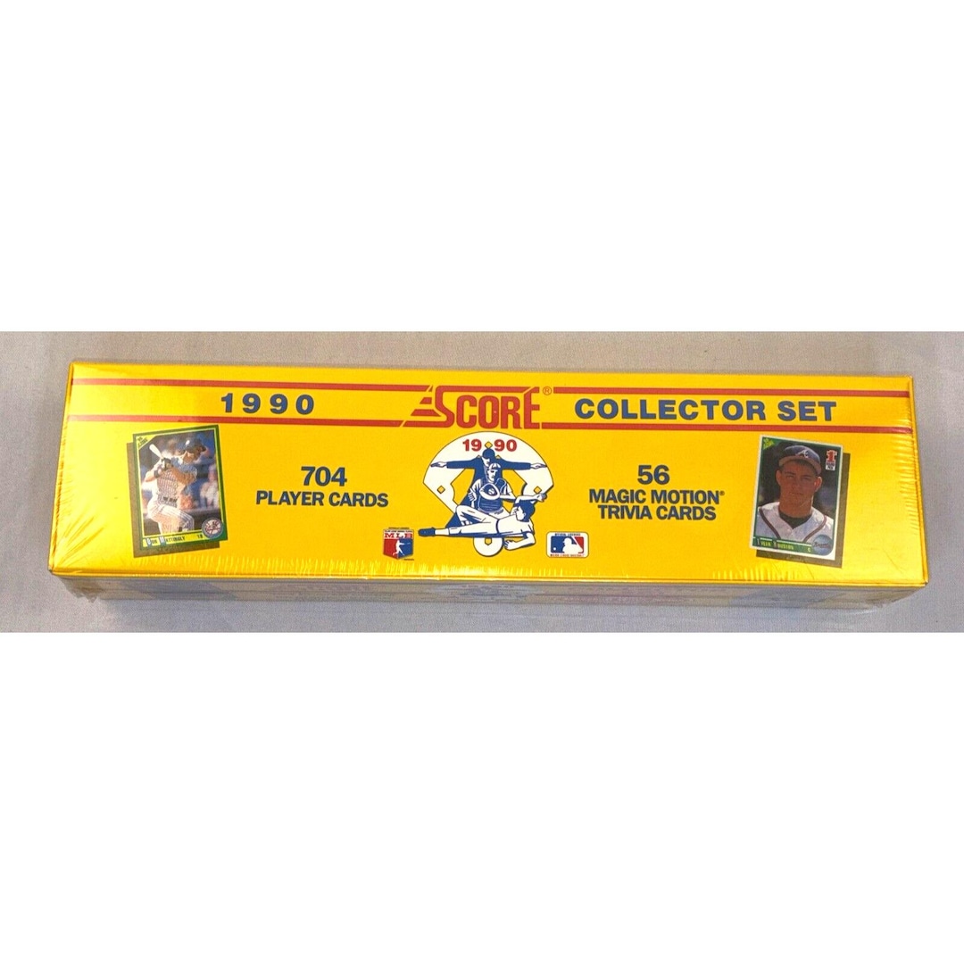 1990 Score Baseball Collector Set NEW FACTORY SEALED 704 Cards 56 ...