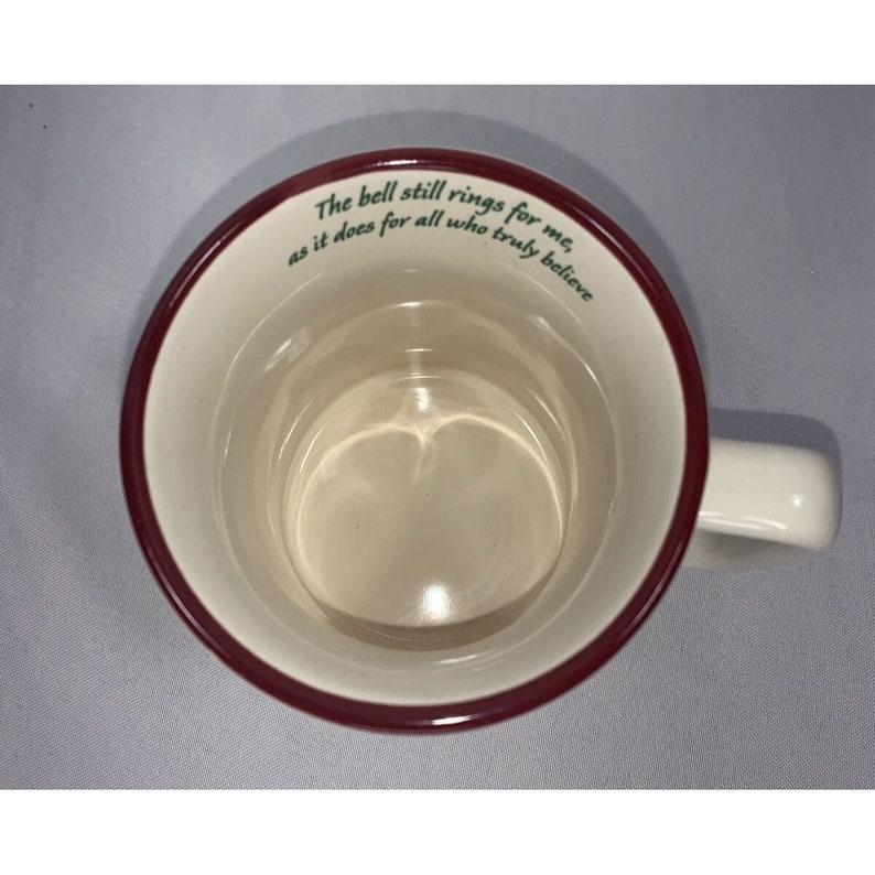 Set of 4 Polar Express 3D Green Train Coffee/cocoa/tea Mugs Warner Bros ...