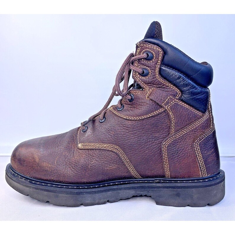 Timberland Pro 24/7 Work Boots Steel Toe Brown 11 M Men TL505 - Etsy
