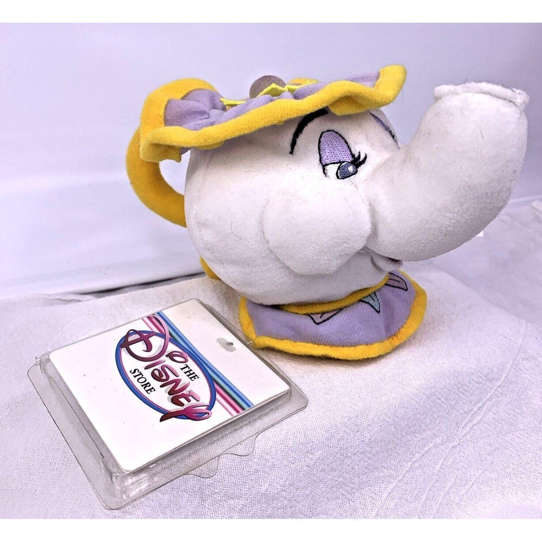 Walt Disney Store Beauty and the Beast MRS. POTTS Stuffed Animal Toy ...