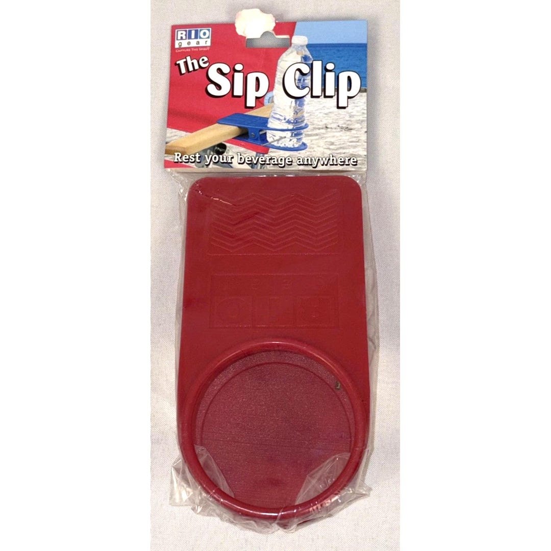The Sip Clip for Outdoor Furniture, Red, Cup Holder B108 - Etsy