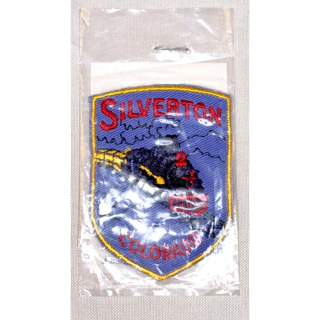 Silverton Railroad Train Colorado Embroidered Patch State Travel ...