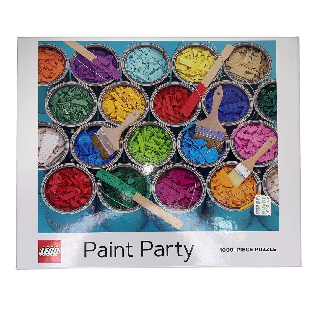 LEGO X Chronicle Books.: LEGO Paint Party Puzzle by LEGO 2020 (1000 ...