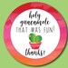 Taco Favor Sticker - Holy Guacamole Party Decor - Bridal Shower - Baby ...
