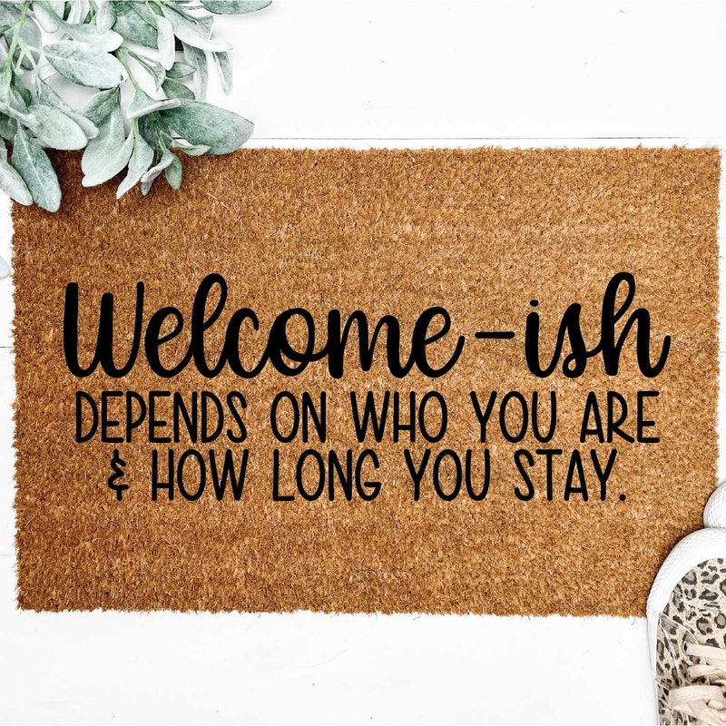 Welcome Mat Svg - Etsy