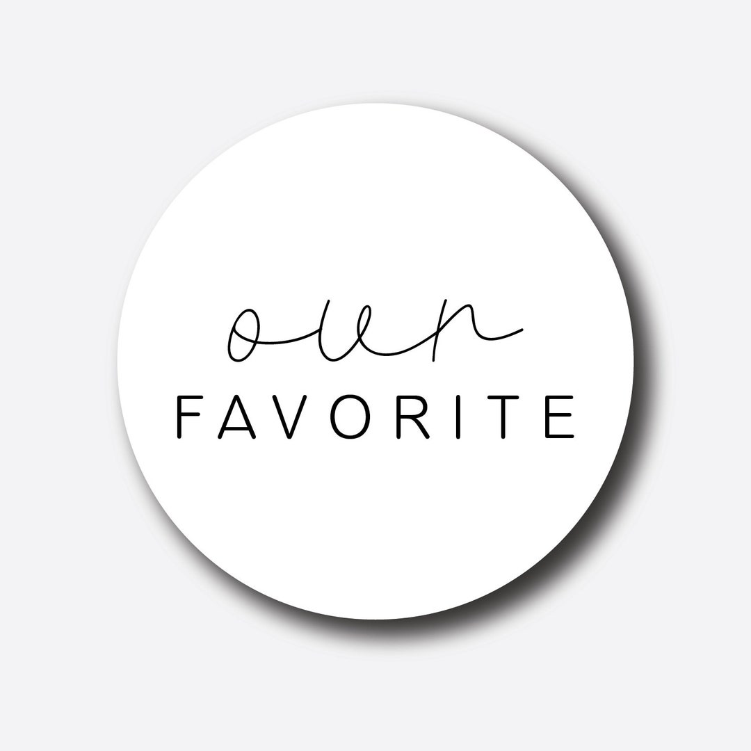 Our Favorite His Her Favorite Food Stickers - Wedding Favor Tags ...