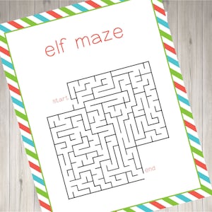 Elf Activity Set - Elf Props - DIY Elf Ideas - Printable Elf Paper ...