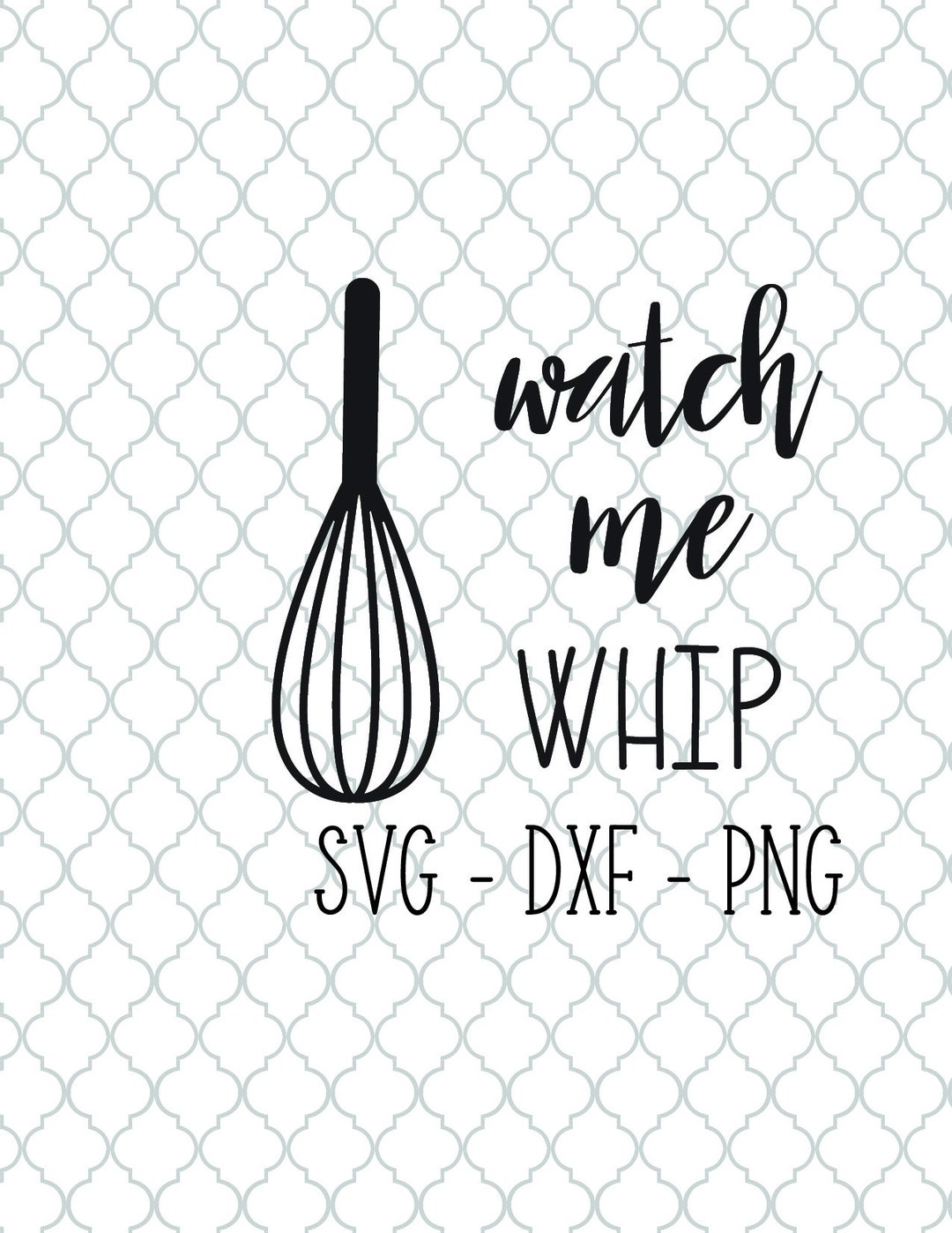 Watch Me Whip Svg Png Dxf - Silhouette Cut File - Cricut Cut File - DIY ...