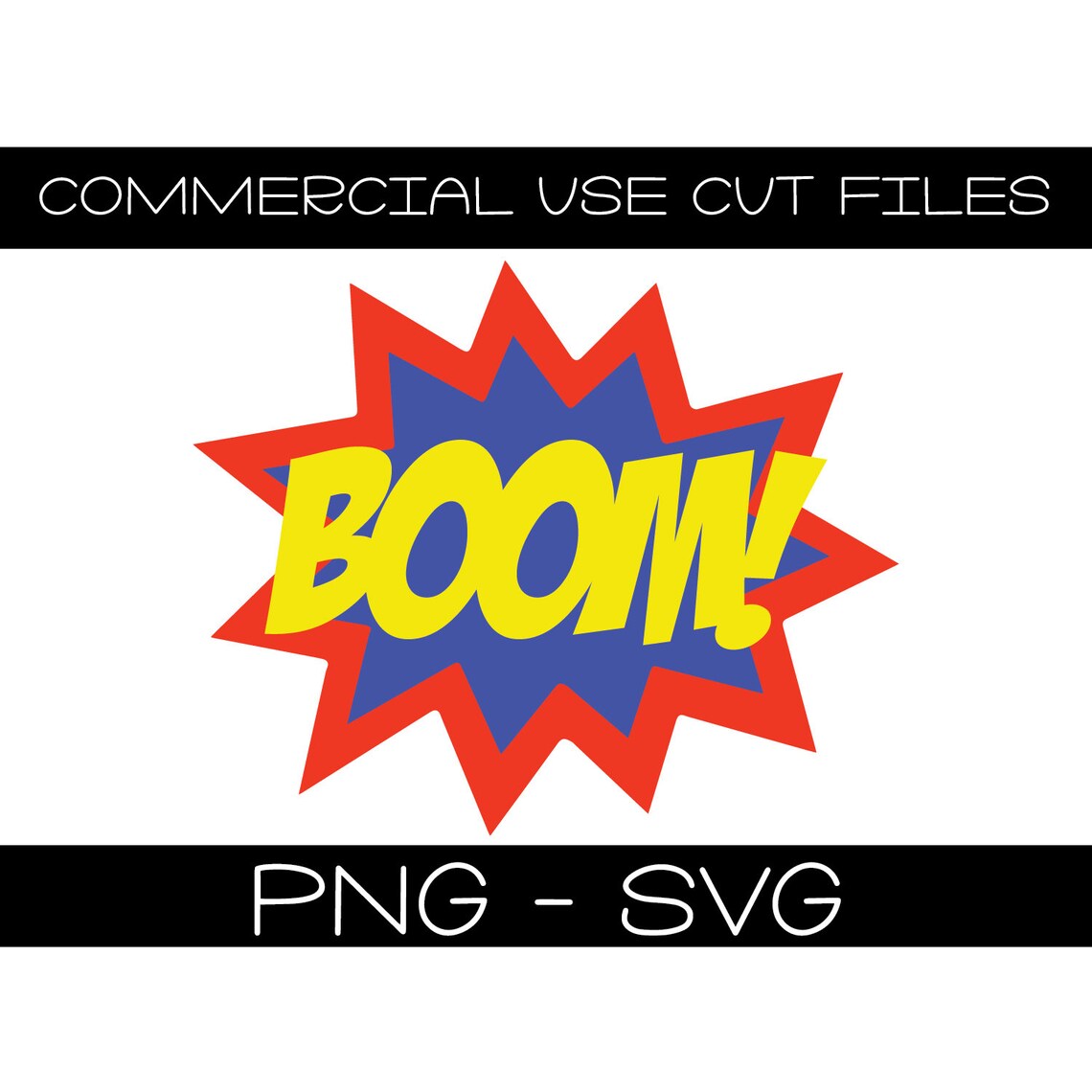 Superhero BOOM Cut File Cake Topper T Shirt Party Decor - Etsy