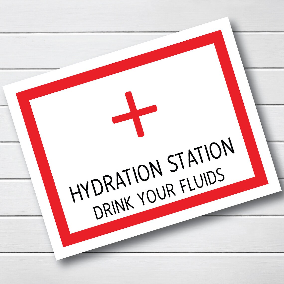 Hydration Station Nursing Graduation Party Sign - Nurse Retirement ...