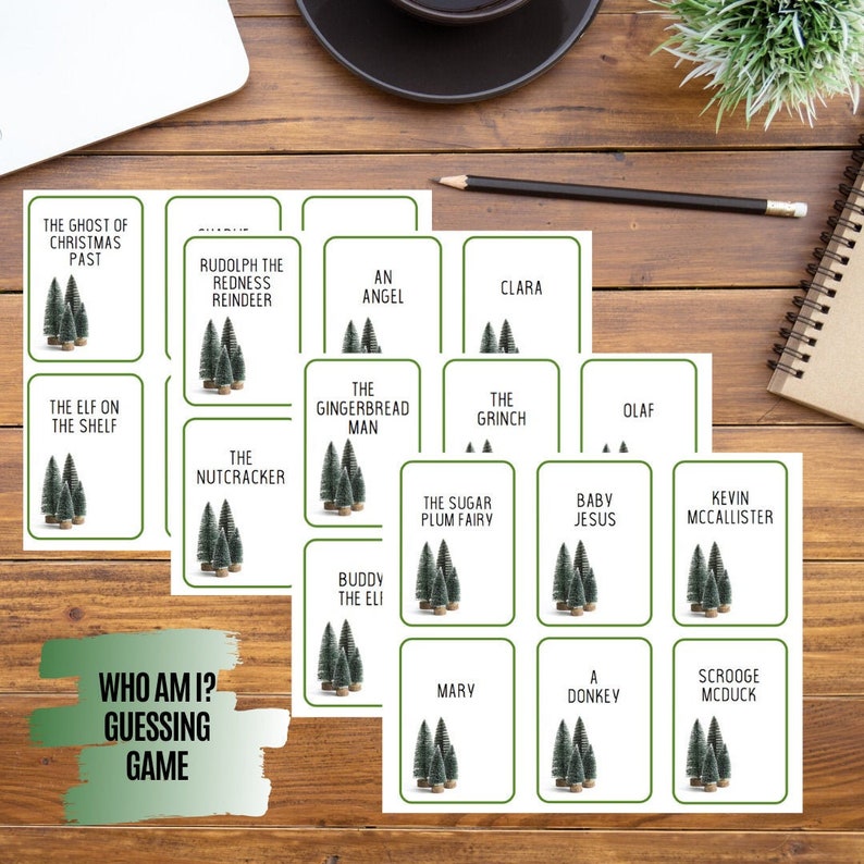 Who Am I? Holiday Guessing Game - Christmas Characters - Questions ...