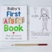ABC Book Baby Shower Activity in School Theme / Perfect | Etsy