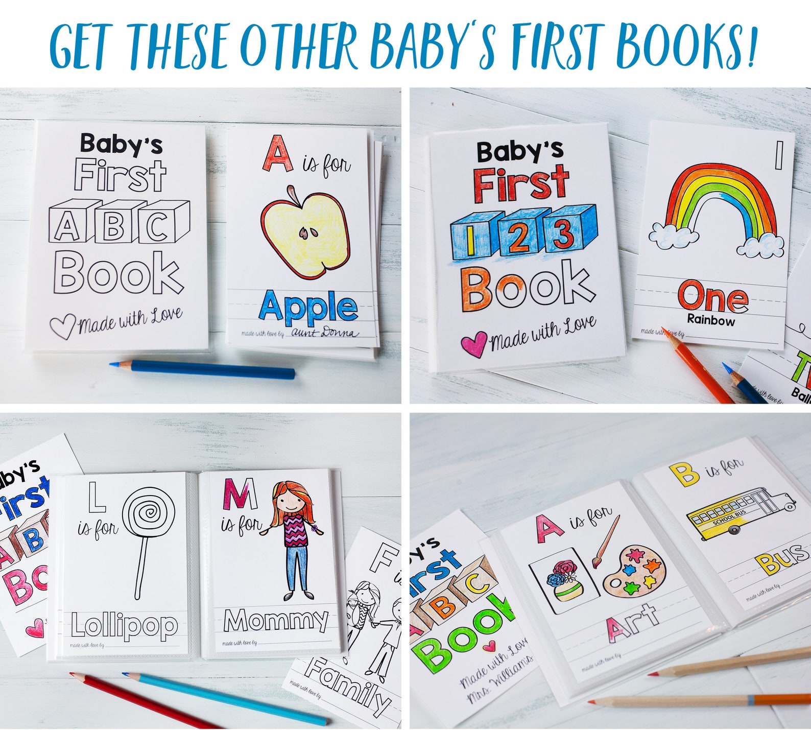 Baby's First Colors and Shapes Coloring Book: Baby Shower Activity (PDF ...