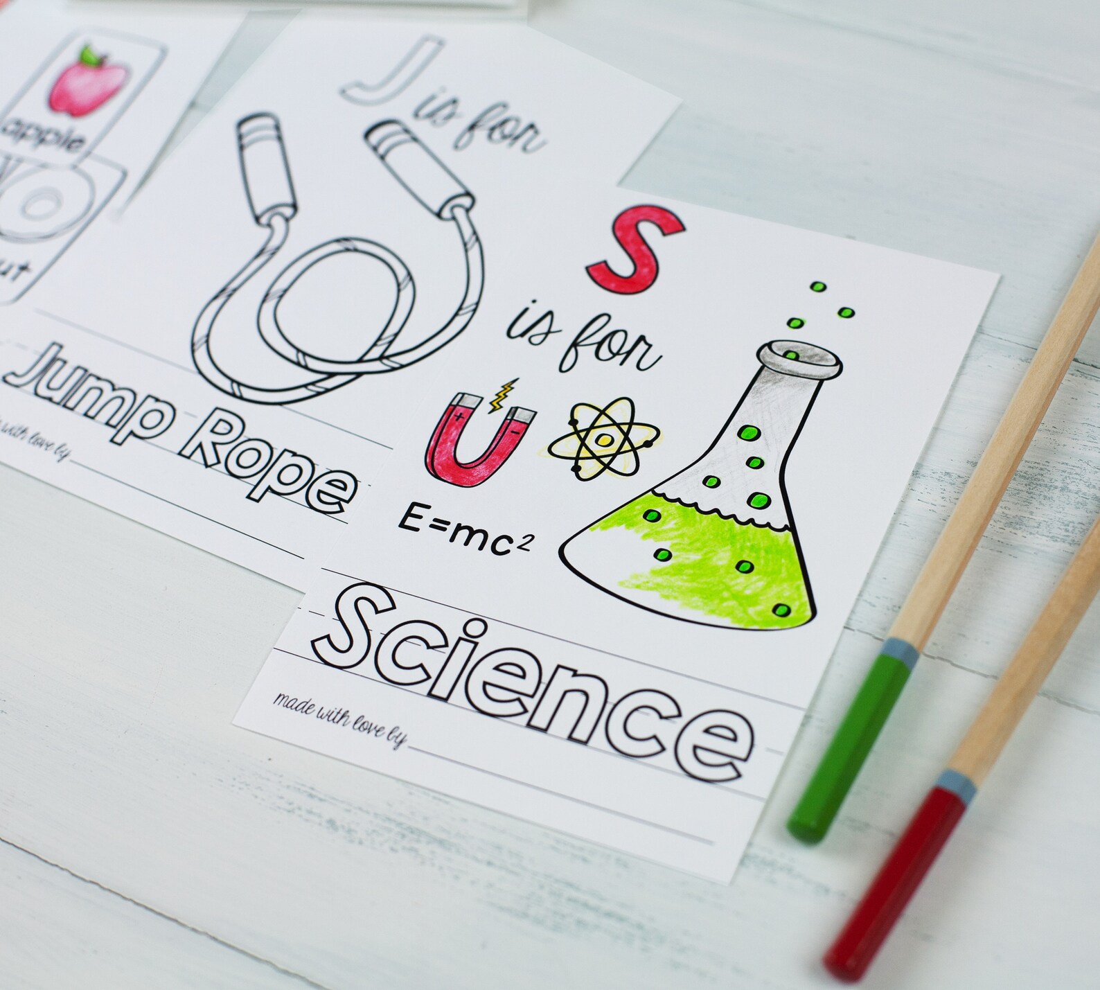 ABC Book Baby Shower Activity in School Theme Teacher Gift | Etsy