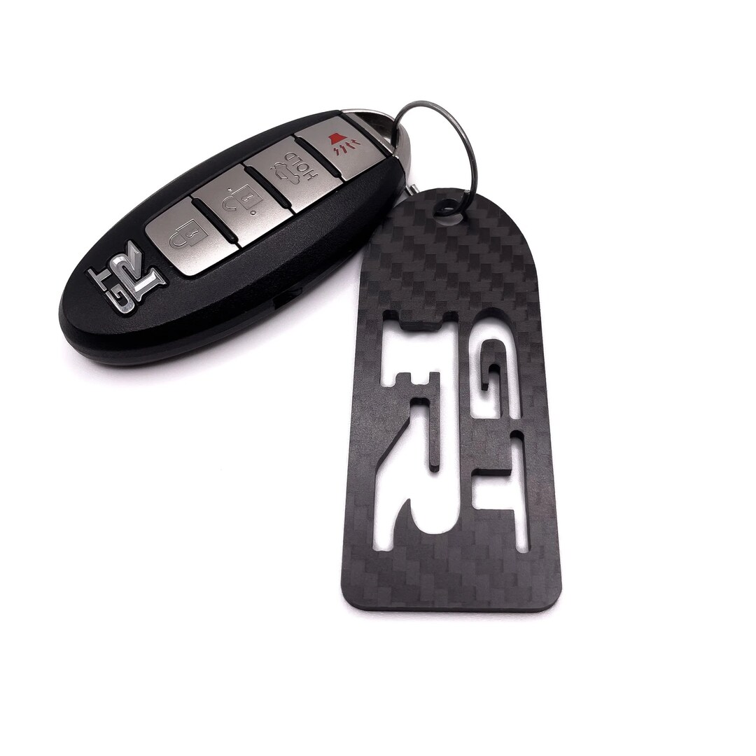 GTR Carbon Fiber Keychain - Etsy