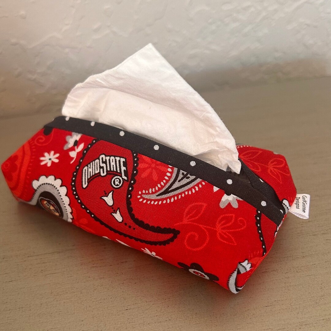 Ohio State Travel Tissue Holder - Etsy